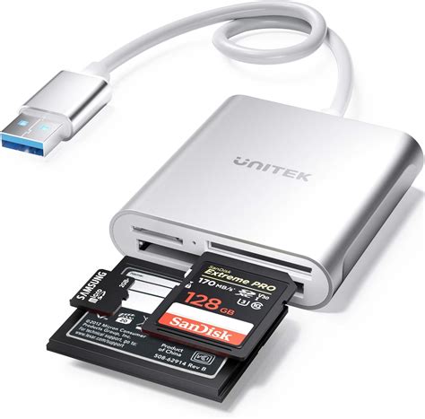 Usb Sd Card Reader Unitek Usb 30 Memory Card Reader Writer Compact Flash Card