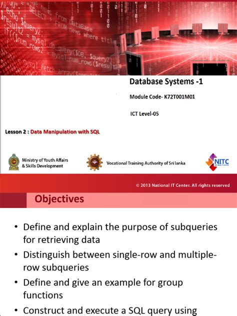 T2 Data Manipulation With Sql Pdf