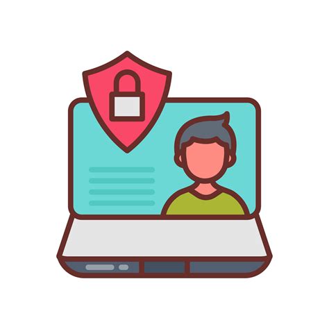 Data Privacy Icon In Vector Logotype 40815160 Vector Art At Vecteezy