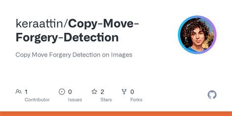 github keraattin copy move forgery detection copy move forgery