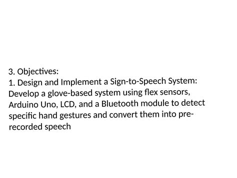 sign to speech conversion system with mimic robotic hand pptx