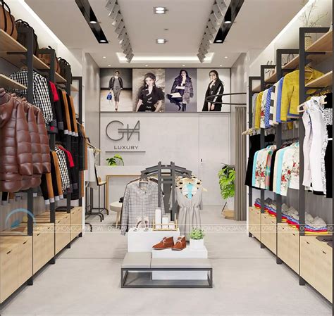 Thiết kế hình ảnh trang trí shop quần áo Độc đáo và thu hút khách hàng