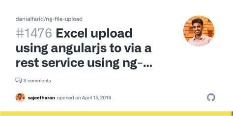 Excel Upload Using Angularjs To Via A Rest Service Using Ng File Upload