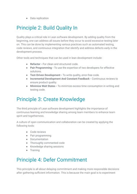 Lean Software Development A Complete Guide Pdf