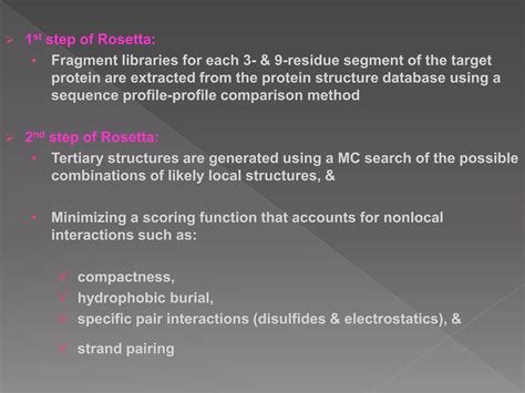 Protein 3 D Structure Prediction Pptx