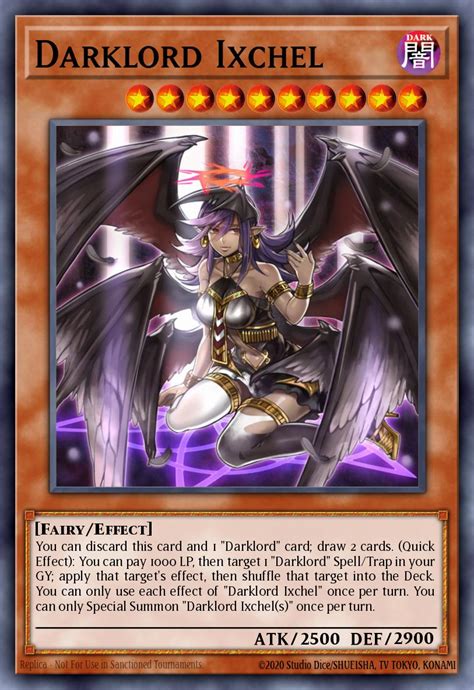 Darklord Ixchel Card Information Yu Gi Oh Database