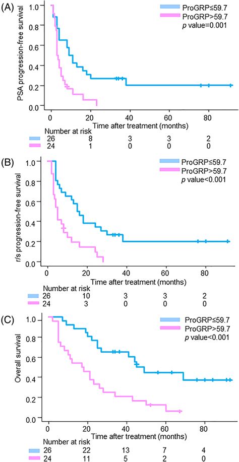 Kaplan Meier Curves Of Survival Outcomes For Metastatic Crpc Patients Download Scientific
