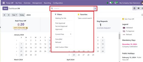 My Time Menu In Odoo 18 Time Off Odoo 18 Community Book