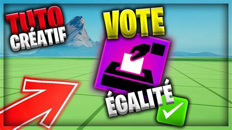 Djox Tuto Systeme Vote Avec Egalite 9006 6667 3042 By Djox Fortnite