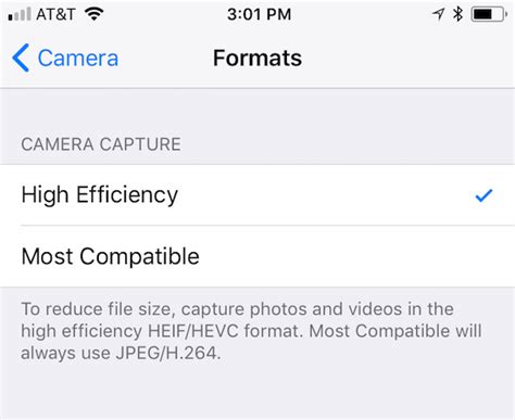 Ios 11 How To Disable Heic Photo Format On Iphone78x