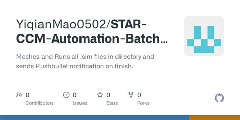 Github Yiqianmao0502star Ccm Automation Batch Script Meshes And