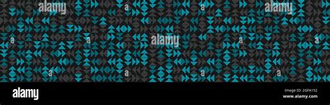 Abstract Geometrical Generative Computational Art Illustration Stock