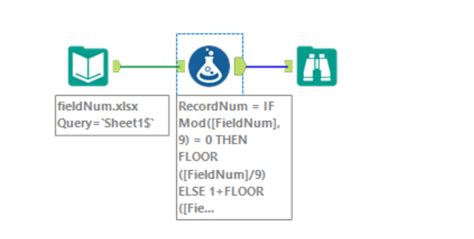 Solved Unique Record Id Every 9 Records Alteryx Community