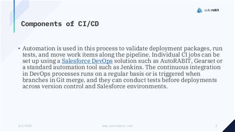 Cicd Best Practices For Salesforce Dx Pdf
