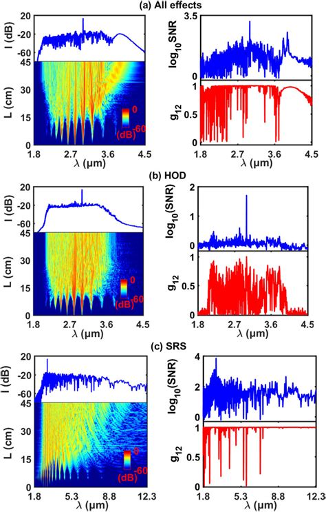 Simulation Results For A Gnlse With All Terms B Nlse With Only Download Scientific Diagram