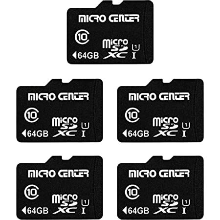 Amazon Com Micro Center GB Class MicroSDXC Flash Memory Card With Adapter For Mobile
