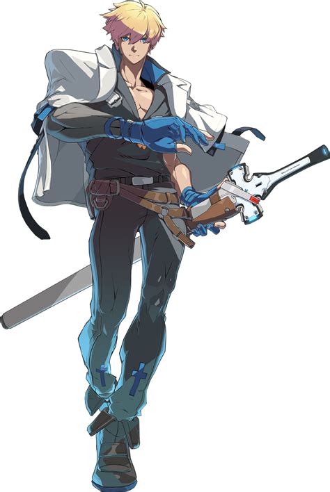 Guilty Gear Strive Official Character Artwork For Sol Ky May Axl