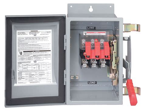 Siemens Electrical Disconnect Switch Siemens Nf322dtk Non Fusible