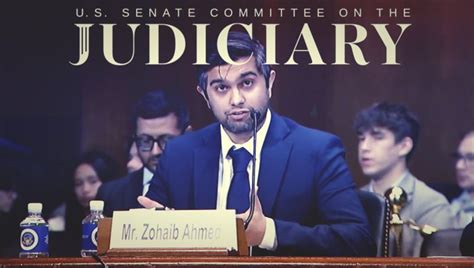 Resemble Ai On Linkedin Yesterday Our Ceo Zohaib Ahmed Testified In