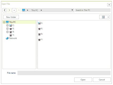 Environment Variables File Dialogs Telerik Ui For Winforms