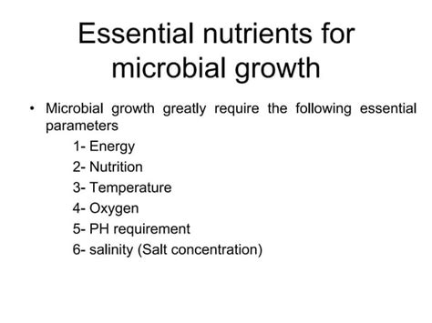 7essential Nutrients For Microbial Growthpdf