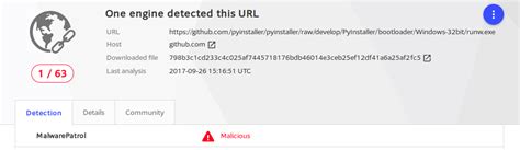 Runexe As Malware · Issue 3802 · Pyinstallerpyinstaller · Github