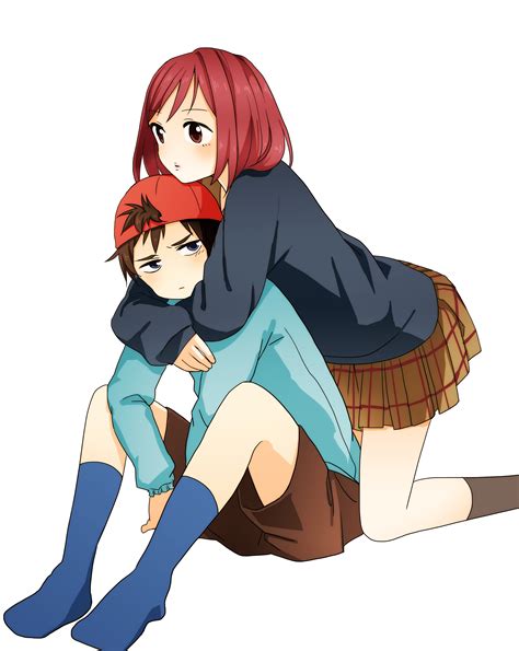 Samejima Mamimi And Nandaba Naota Flcl Drawn By Shiyup Smile