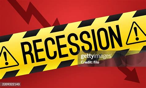 Recession Stock Loss Decrease Chart Commodity Value Increase Chart Line