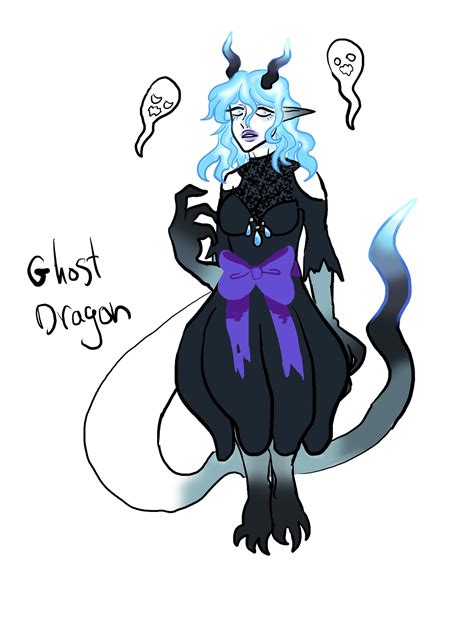 Ghost Dragon On Toyhouse