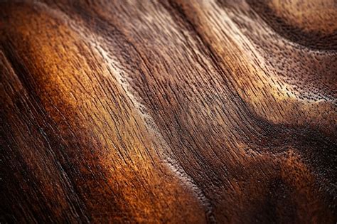 Detailed Teak Wood Surface Texture Premium Ai Generated Image