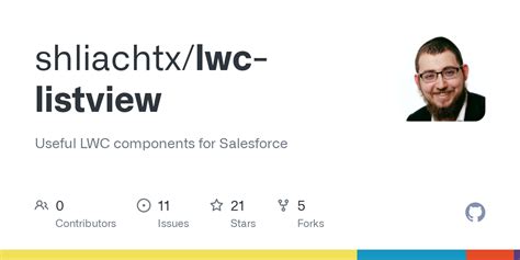 Github Shliachtxlwc Listview Useful Lwc Components For Salesforce