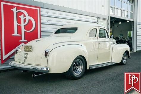 1940 Chrysler Windsor Coupe Hemi V8 Ivory On Beige For Sale