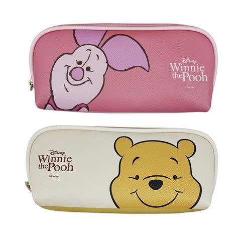 디즈니 푸우 피글렛 라운드 펜파우치 필통 2개 세트 홈플러스 택배배송