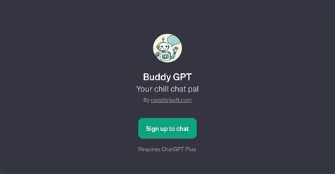 Buddy Gpt Ai Tool For Companionship