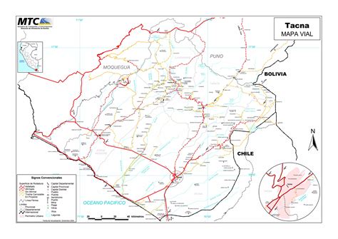 Mapa Vial Del Departamento De Tacna Pdf
