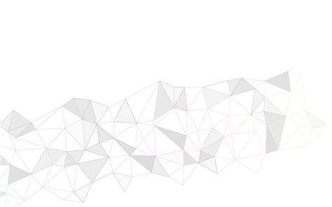 Premium Vector Geometric Abstract Background With Connected Dots And Lines Molecular Structure