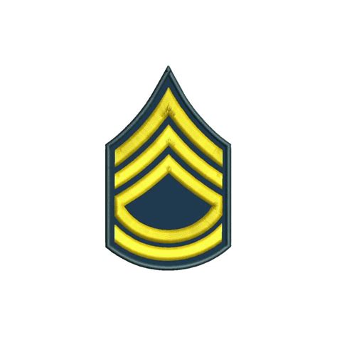 Us Army Sergeant First Class Embroidered Patch