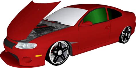 Lightly Modified Pontiac Gto 3d Model