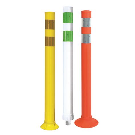 Reboundable Surface Mount Delineator Lite And Barricade