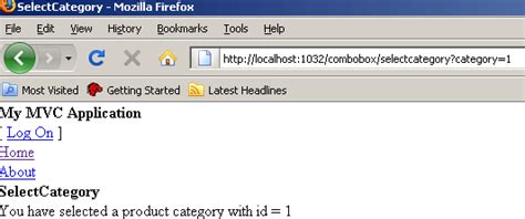 Combobox Using Extjs And Asp Net Mvc