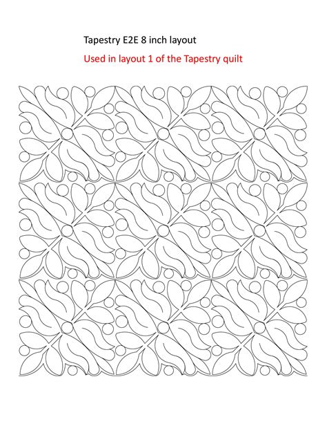 General Edge To Edge Patterns 13 Pams Longarm Quilting