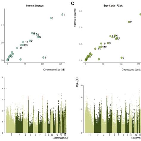 Top Chromosome Partitioning Plots For Alpha And Beta Diversity