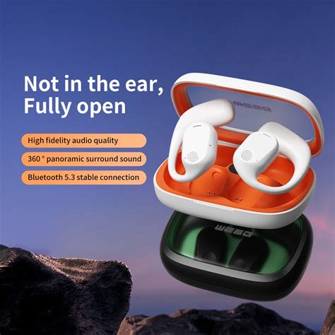 Shinecon Open Ear Headphones 36hrs Battery Life And Comfort