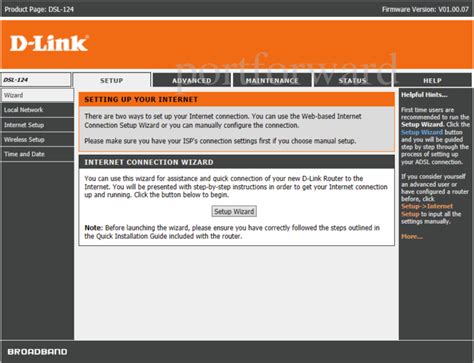 Simple D Link DSL Router Port Forwarding Steps