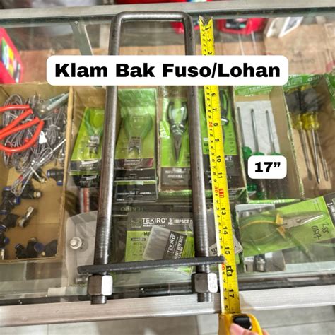 Jual U Bolt 17” Behel Begol Klam Bak Sasis Fuso Lohan Shopee Indonesia