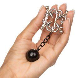 Nipple Play Nipple Grip Point Weighted Nipple Presses Sex Toys Adult Novelties IAFD