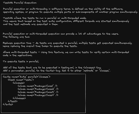 Software Engineering Cafe Testng Parallel Execution