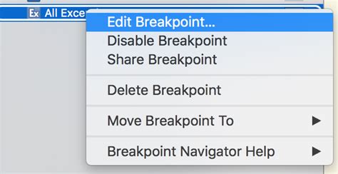 Ios Always Stop In App Delegate After Enabling All Exceptions Break