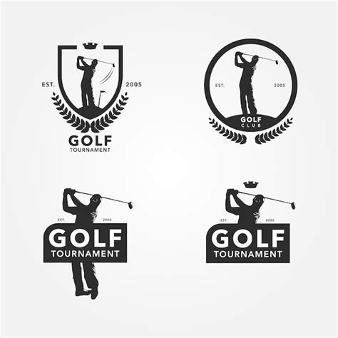 Free Vector Golf Logo Design