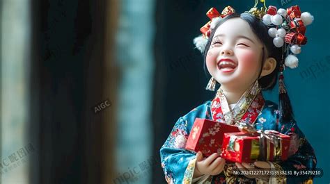 Ai创作图年娃 穿汉服的小姑娘 汉服小姑娘 喜庆小孩 穿汉服的小女孩 汉服小妹妹 成童礼 儿童汉服 喜庆女娃 女童贺新年 拜年小女孩 汉服小女孩 童男童女拜年送礼 小女孩拜年 小儿闹新春